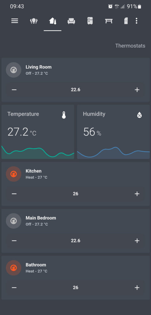 Mushroom Cards: Room Layout & More Examples - SmartHomeScene