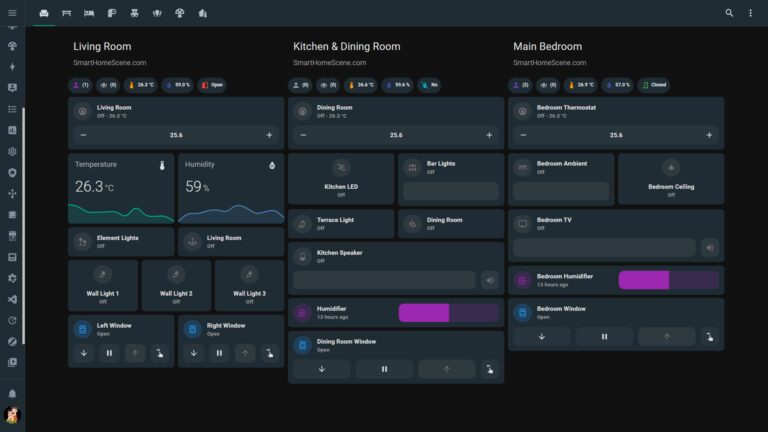 Another Top 10 Home Assistant Lovelace Themes | SmartHomeScene