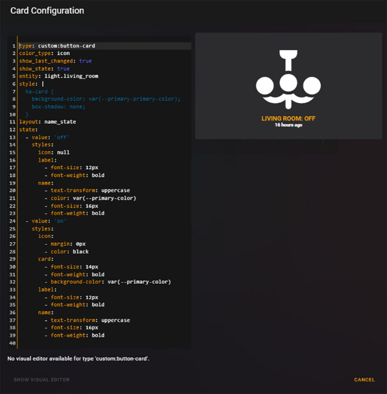 Home Assistant Decluttering Card Tutorial - SmartHomeScene