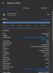 Track Your Favorite Sport Team in Home Assistant - SmartHomeScene