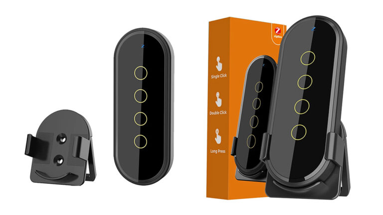 Tuya Zigbee 4-Button Touch Remote S011 Review - SmartHomeScene