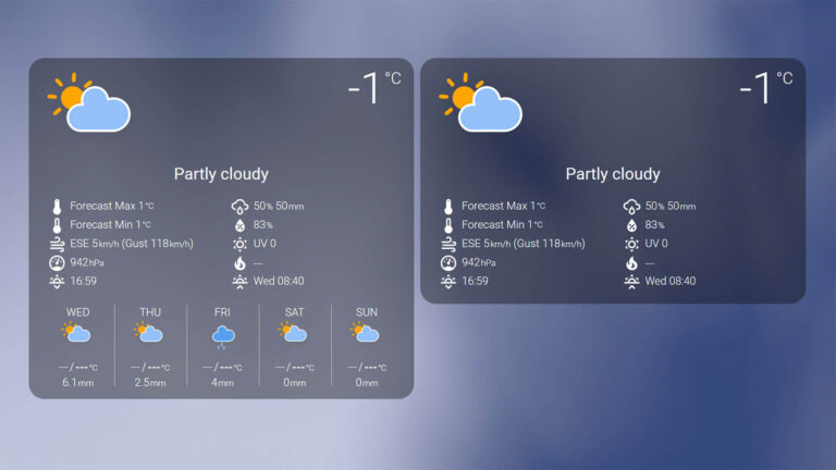 Top 10 Home Assistant Weather Cards - SmartHomeScene