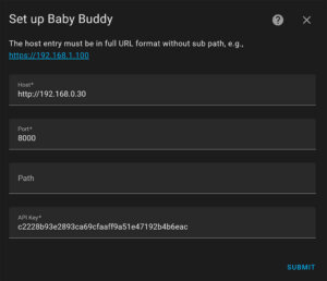 How to Setup Baby Buddy in Home Assistant - SmartHomeScene
