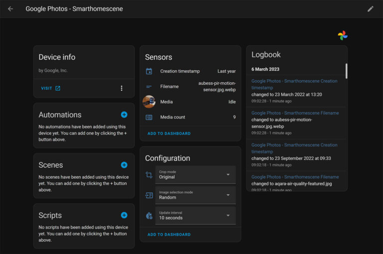 How To Setup Google Photos in Home Assistant - SmartHomeScene