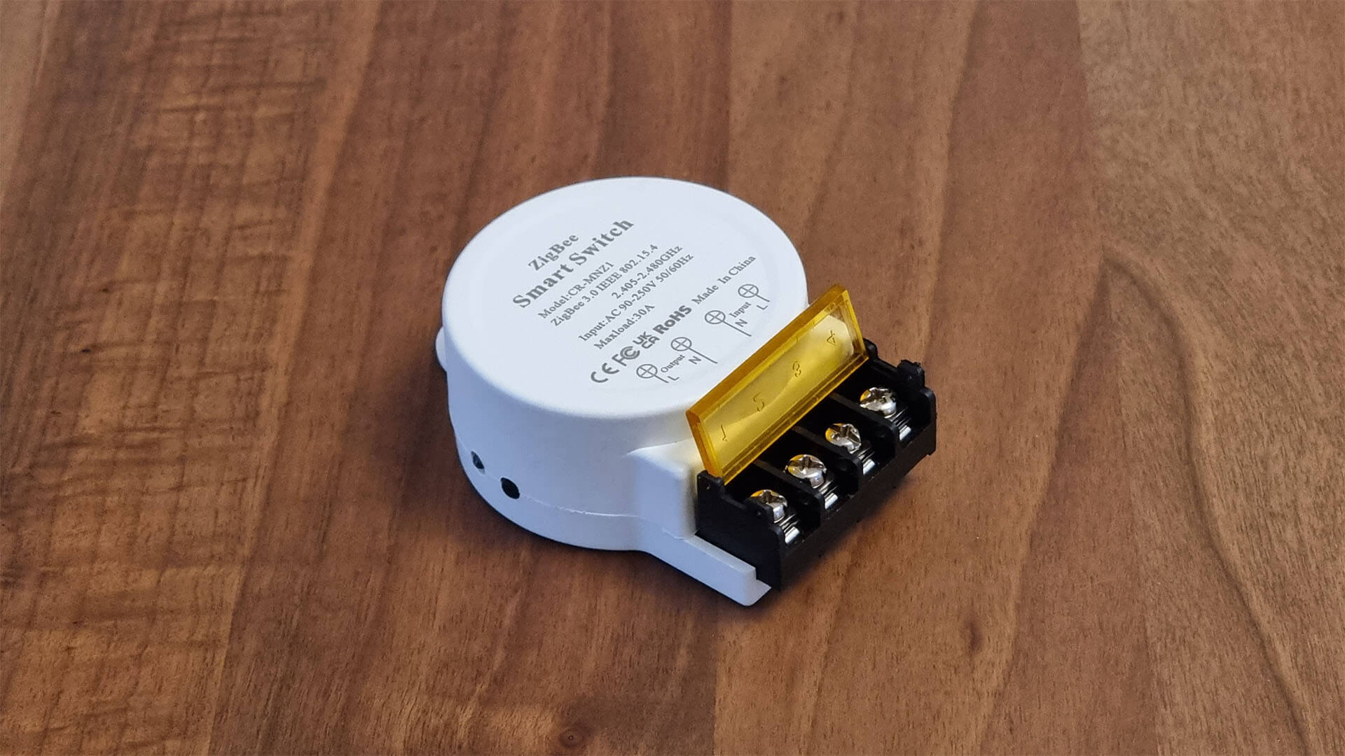 High Power Zigbee Relay with Energy Monitoring - SmartHomeScene