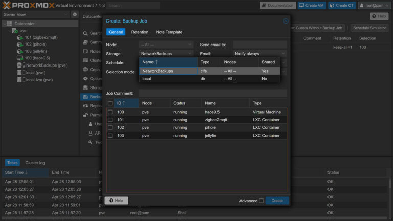 Home Assistant Backups and Snapshots in Proxmox | SmartHomeScene