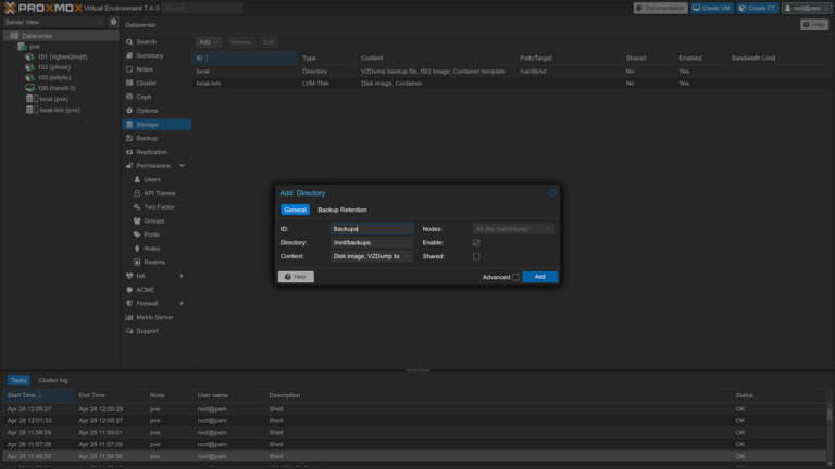 Home Assistant Backups and Snapshots in Proxmox | SmartHomeScene
