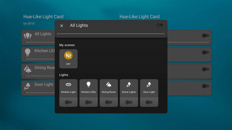 Home Assistant Light Cards Collection | SmartHomeScene