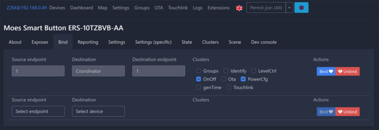 How To Bind Zigbee Devices in Zigbee2MQTT - SmartHomeScene