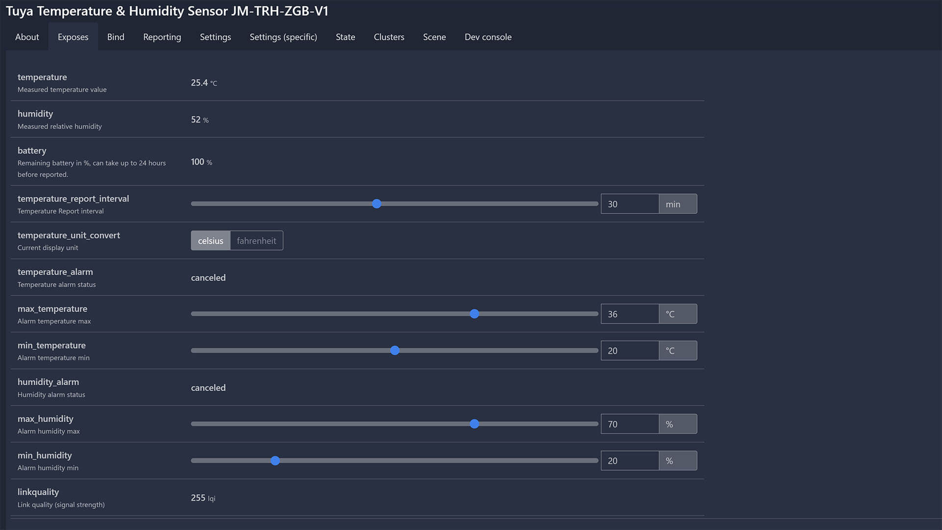 Zigbee LCD Climate Sensor And Alarm Clock - SmartHomeScene
