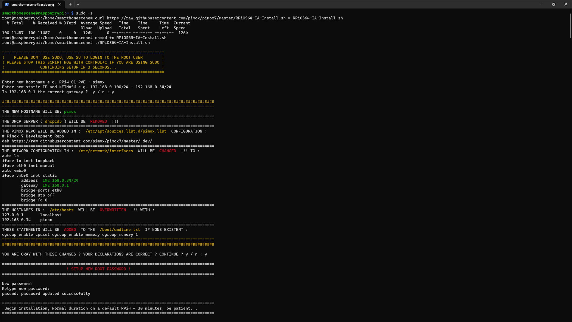 Installing Home Assistant on Pimox Raspberry Pi - SmartHomeScene