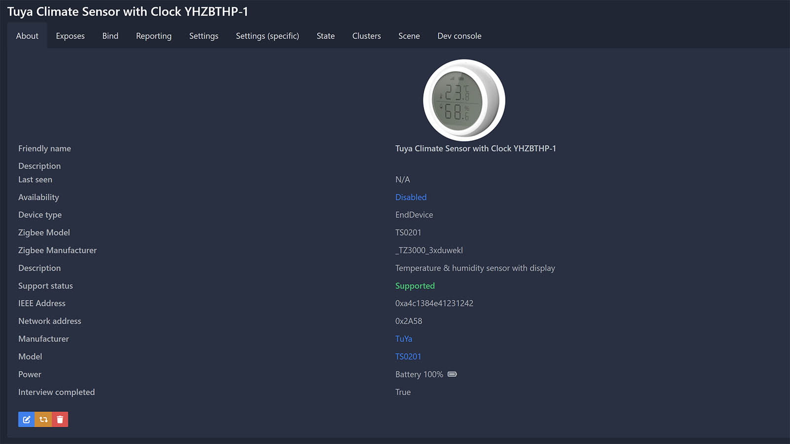 Tuya Blue Climate Sensor and Clock Review - SmartHomeScene
