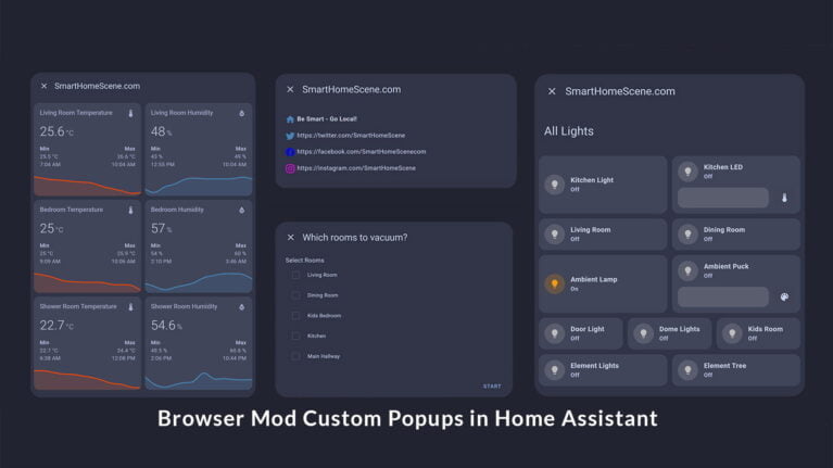 Home Assistant Dashboards - SmartHomeScene Home Assistant Dashboards - SmartHomeScene