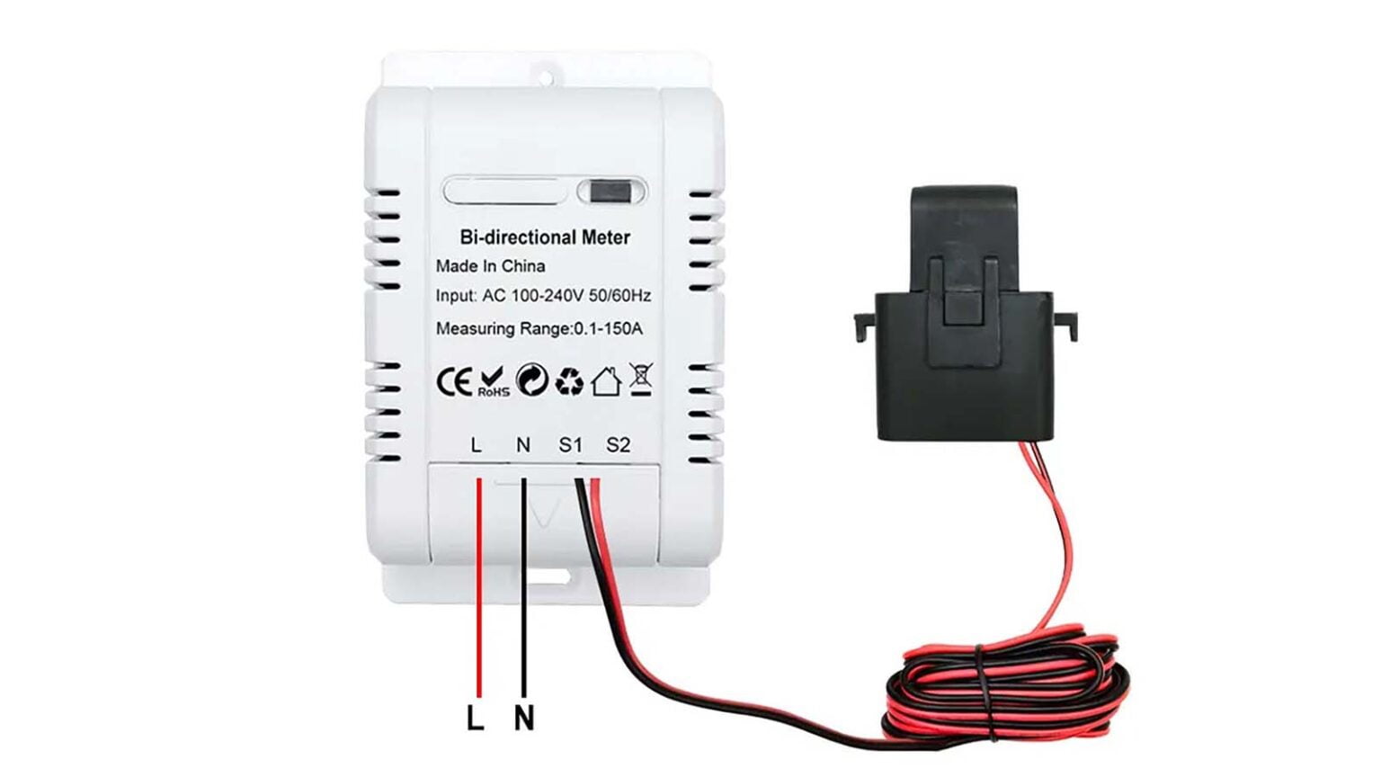 Tuya Bidirectional Energy Meter For Solar Panels - SmartHomeScene