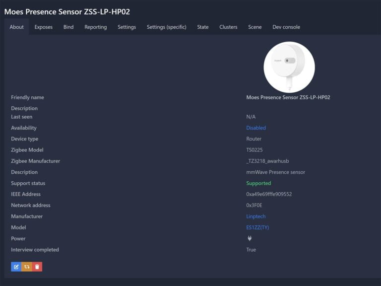 Moes Presence Sensor ZSS-LP-HP02 Review - SmartHomeScene