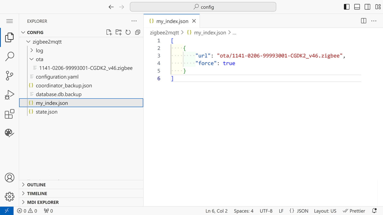 How To Setup Zigbee2MQTT Local OTA Index - SmartHomeScene