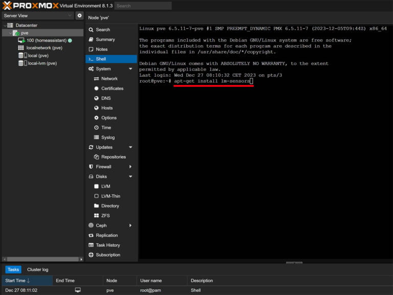 Proxmox Temperature Monitoring in Home Assistant - SmartHomeScene