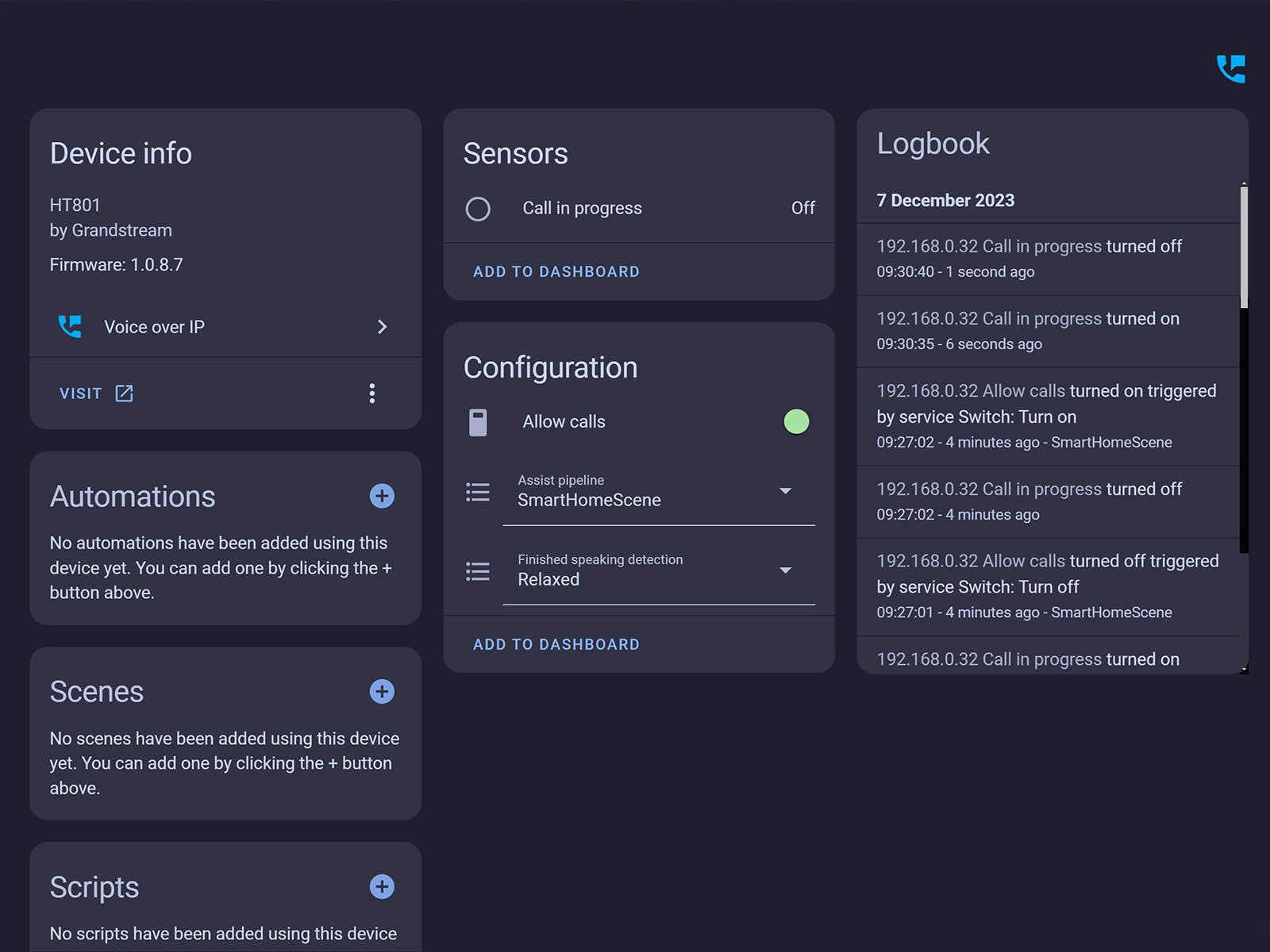Voice Calling Home Assistant with an Old Phone - SmartHomeScene
