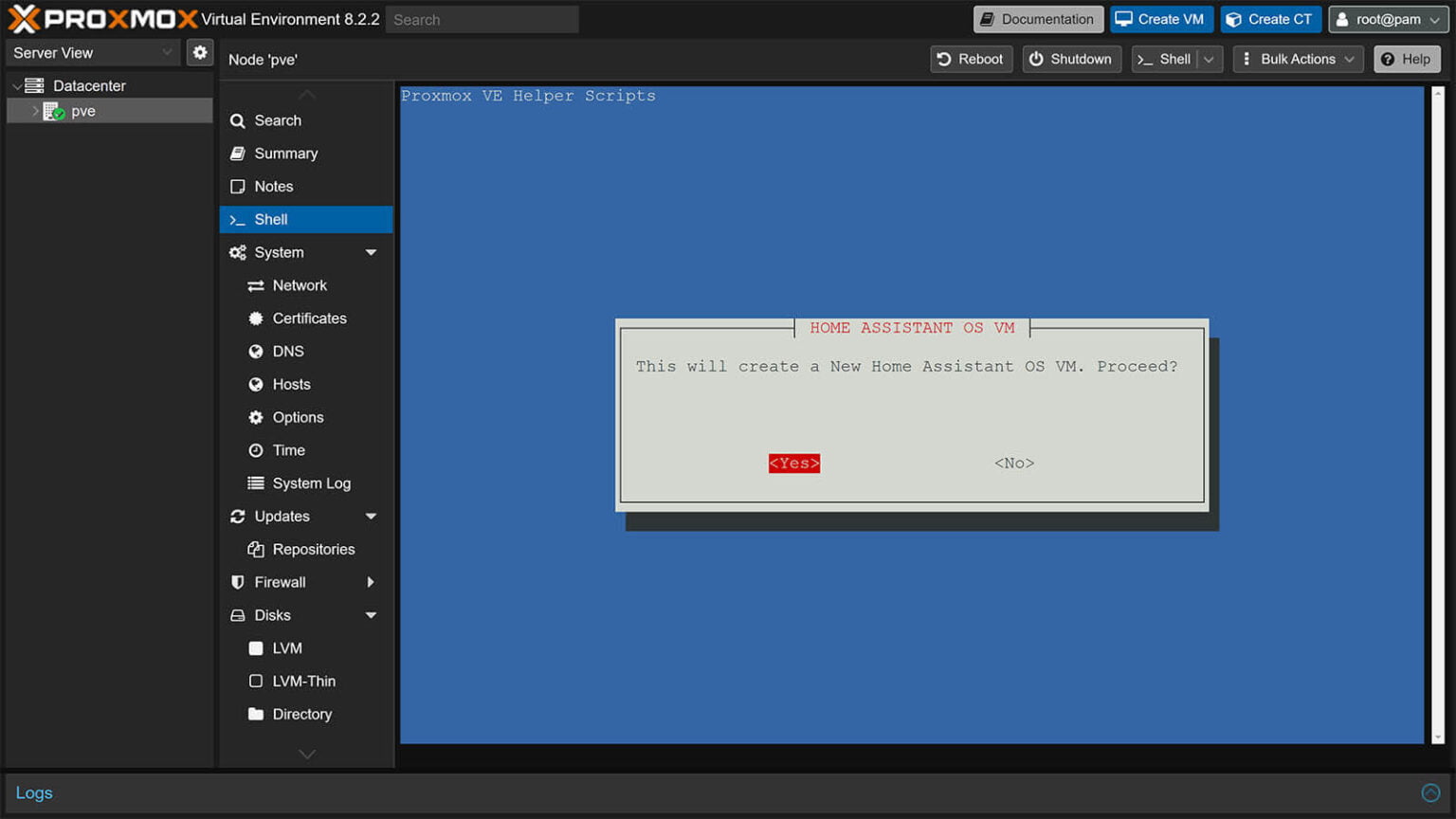 Easy Way To Install Home Assistant on Proxmox 8 - SmartHomeScene