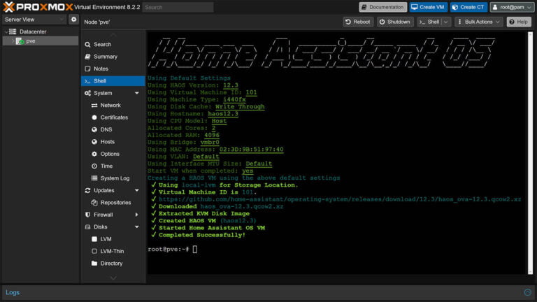 Easy Way To Install Home Assistant on Proxmox 8 - SmartHomeScene