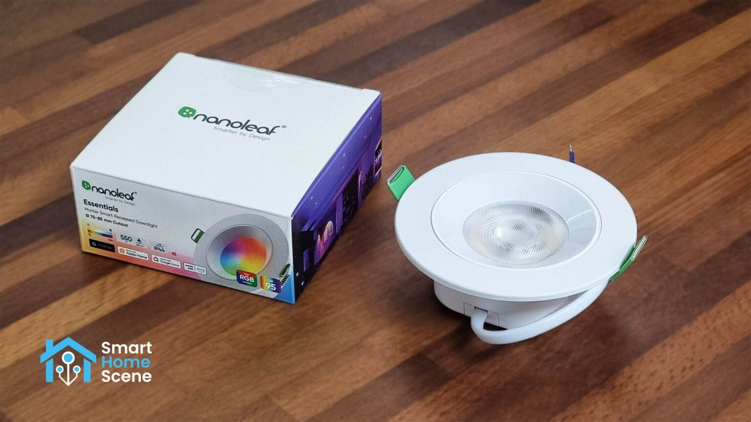 Nanoleaf Matter Thread Downlight NL65E100 Review - SmartHomeScene