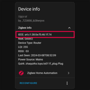 How to Reset Device Energy Total in Z2M and ZHA - SmartHomeScene