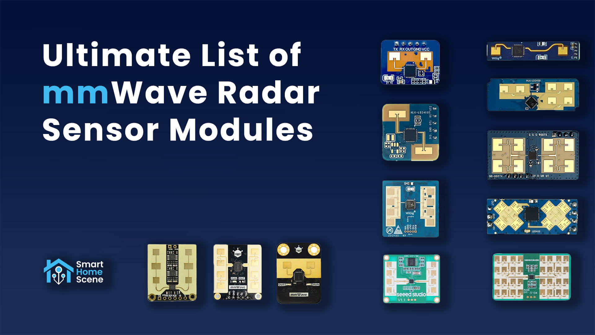 Ultimate List of mmWave Radar Sensor Modules - SmartHomeScene