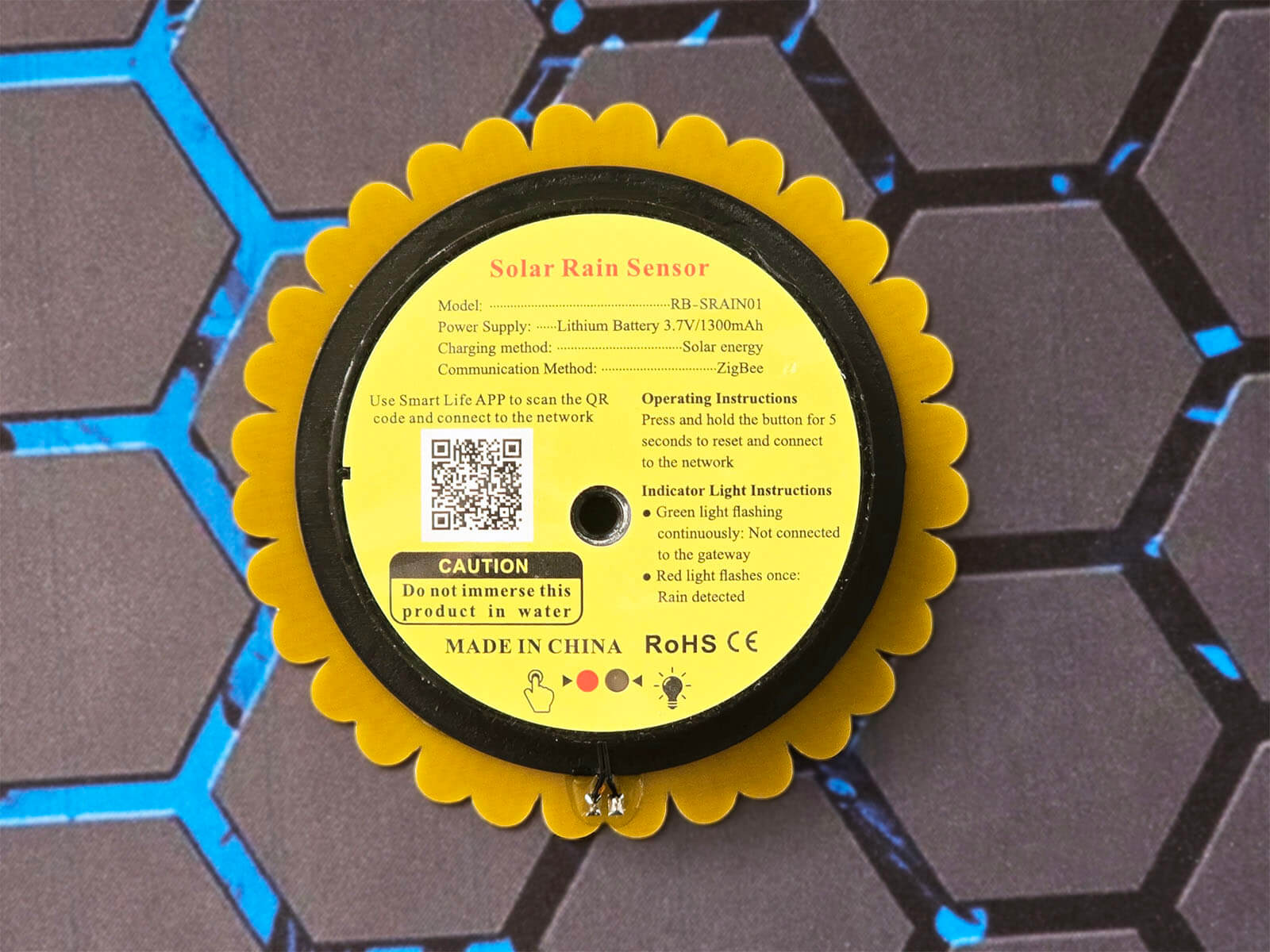 Tuya Zigbee Solar Rain Sensor RB-SRAIN01 Review - SmartHomeScene