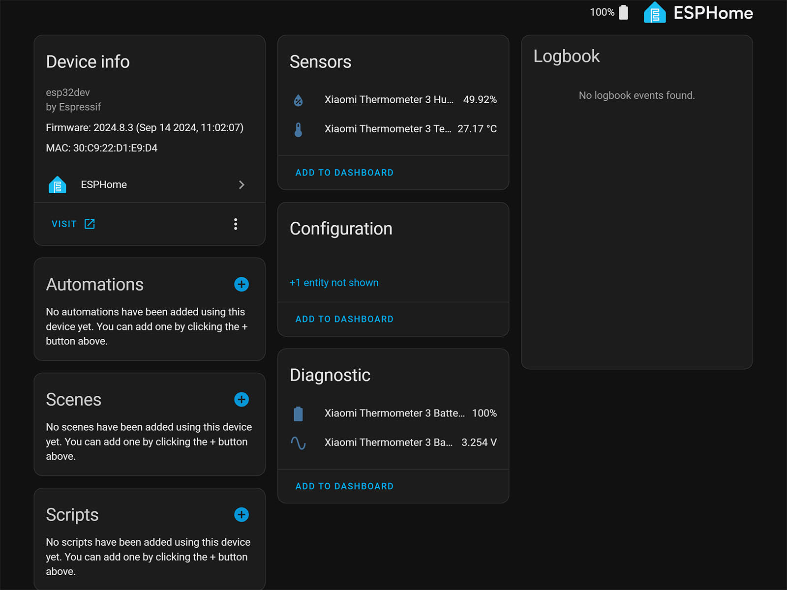 Flashing Custom Firmware on Xiaomi Thermometer 3 - SmartHomeScene