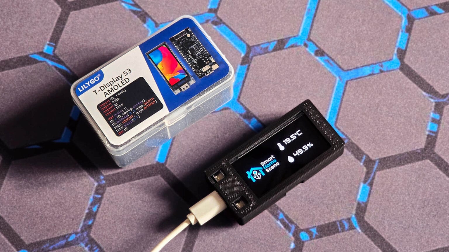 DIY Info Screen with LILYGO T-Display in ESPHome - SmartHomeScene