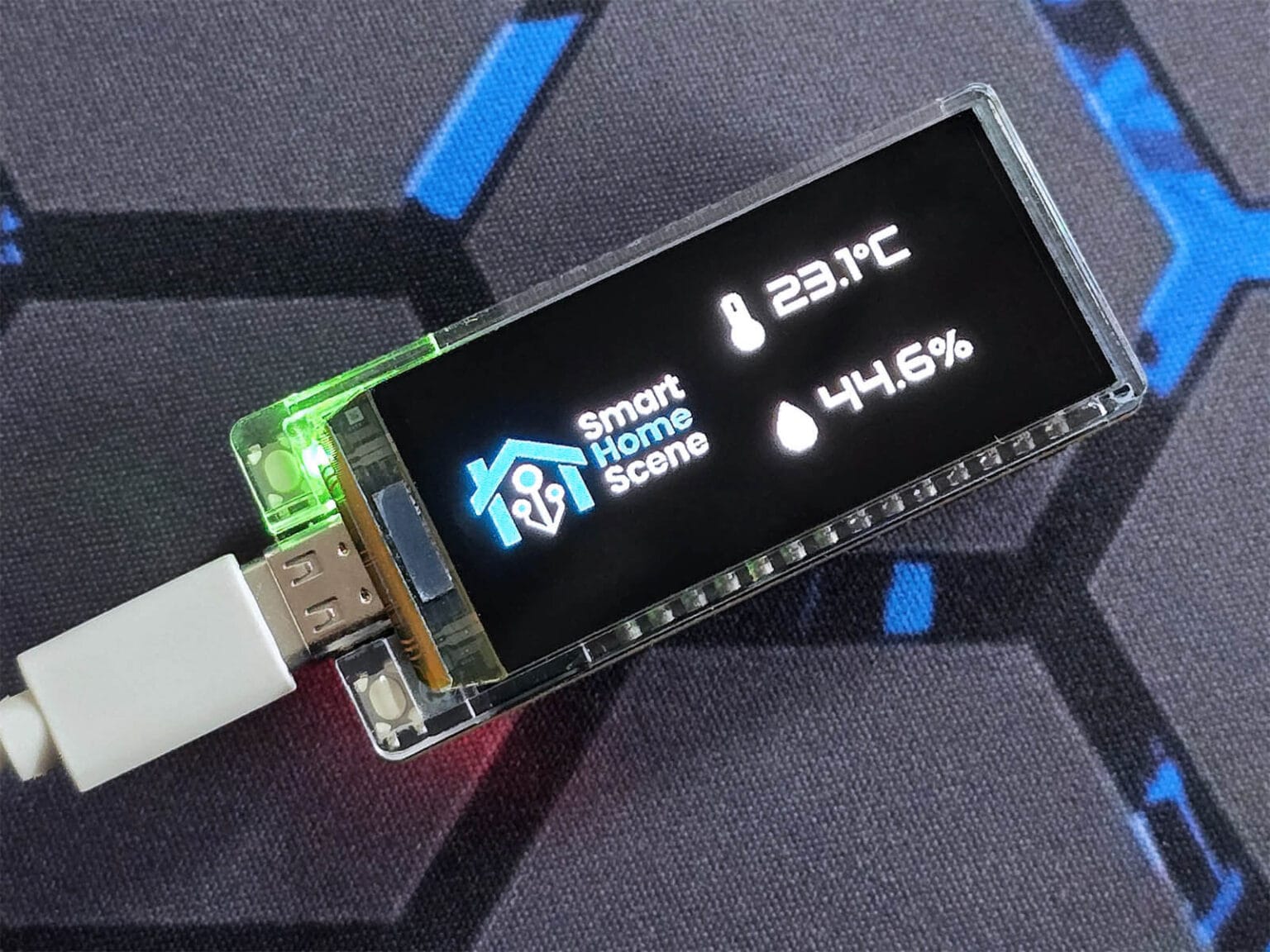 DIY Info Screen with LILYGO T-Display in ESPHome - SmartHomeScene