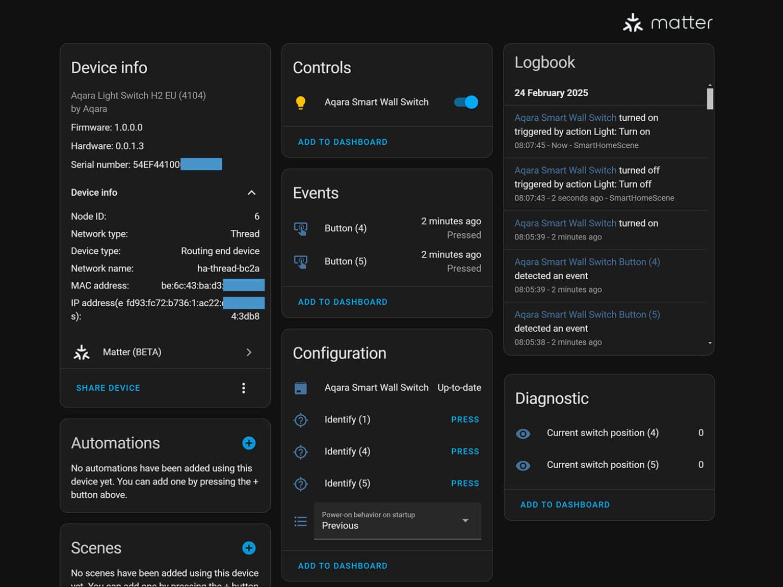 Aqara Light Switch H2 with Zigbee/Thread Review - SmartHomeScene