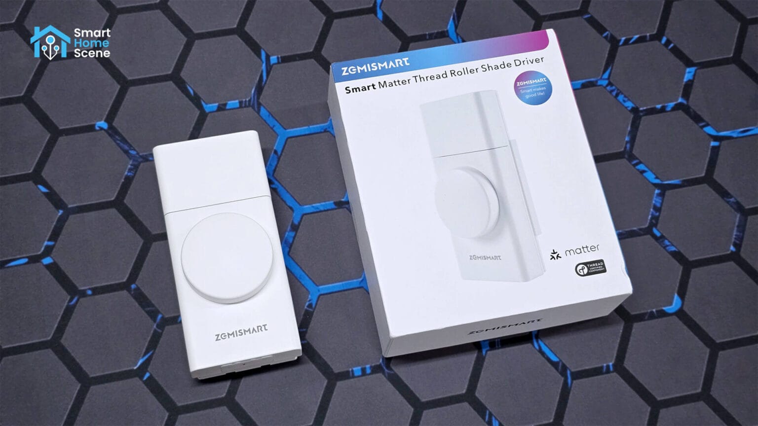 Zemismart MTP1 Thread Roller Shade Driver Review - SmartHomeScene