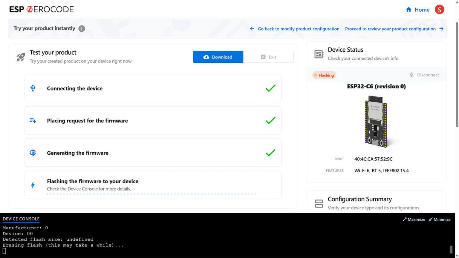DIY Matter Wi-Fi LED Strip with ESP ZeroCode - SmartHomeScene