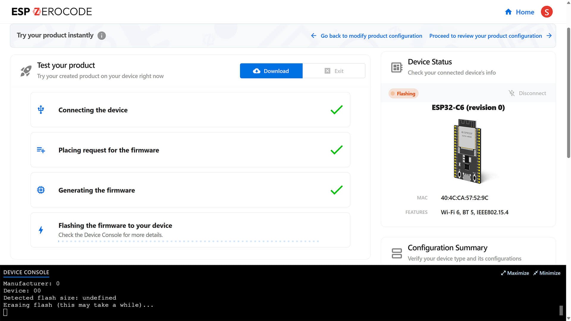 DIY Matter Wi-Fi LED Strip with ESP ZeroCode - SmartHomeScene