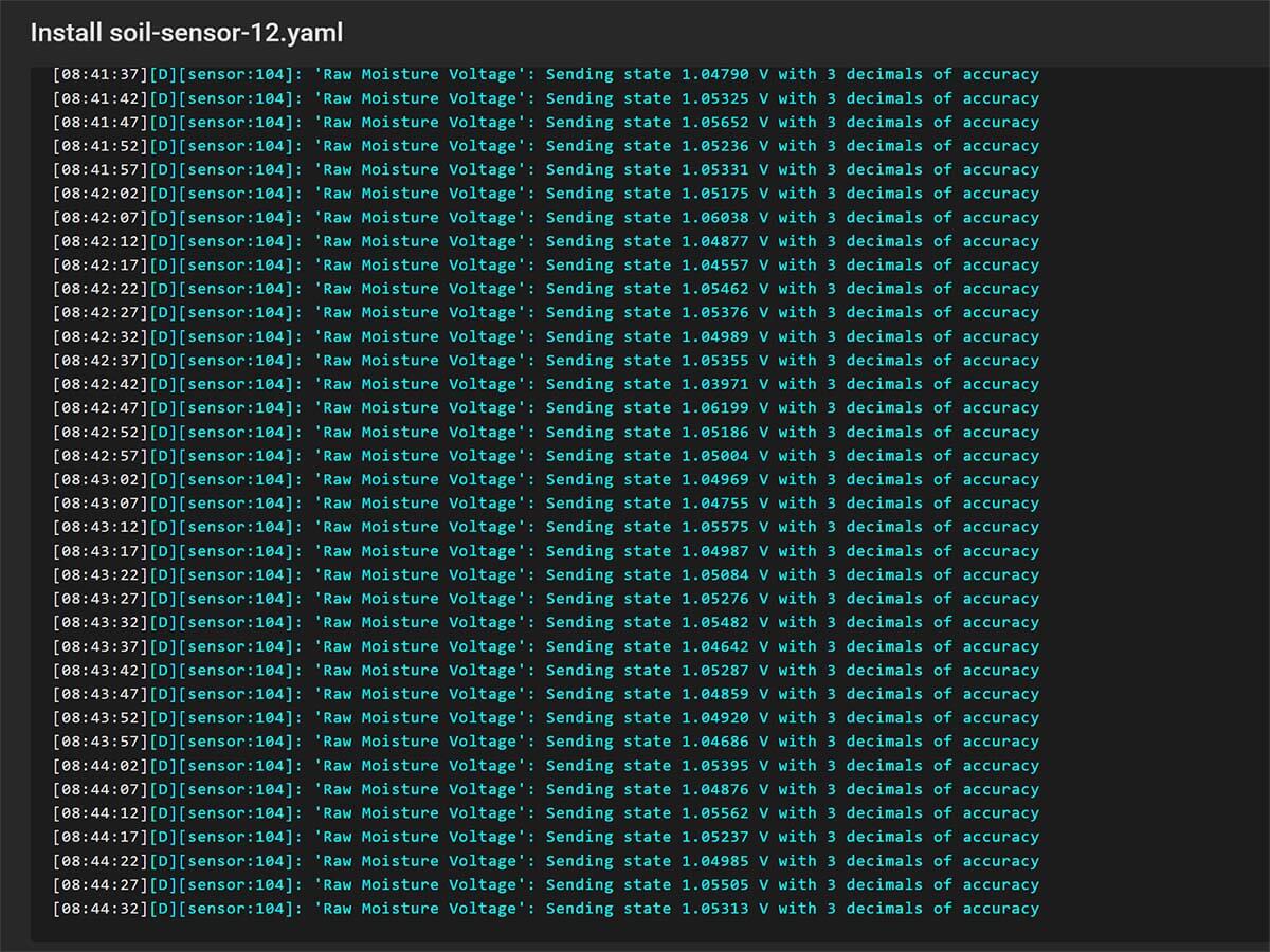 DIY Capacitive Soil Moisture Sensor with ESPHome - SmartHomeScene